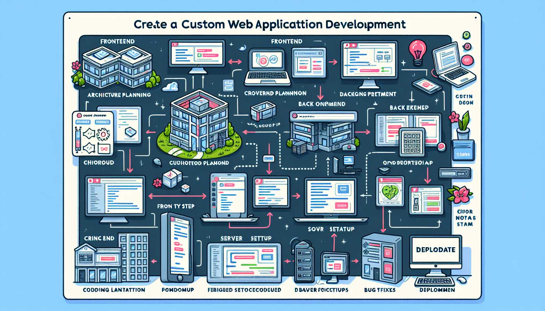 A Comprehensive Guide to Custom Web Application Development A Comprehensive Guide to Custom Web Application Development
